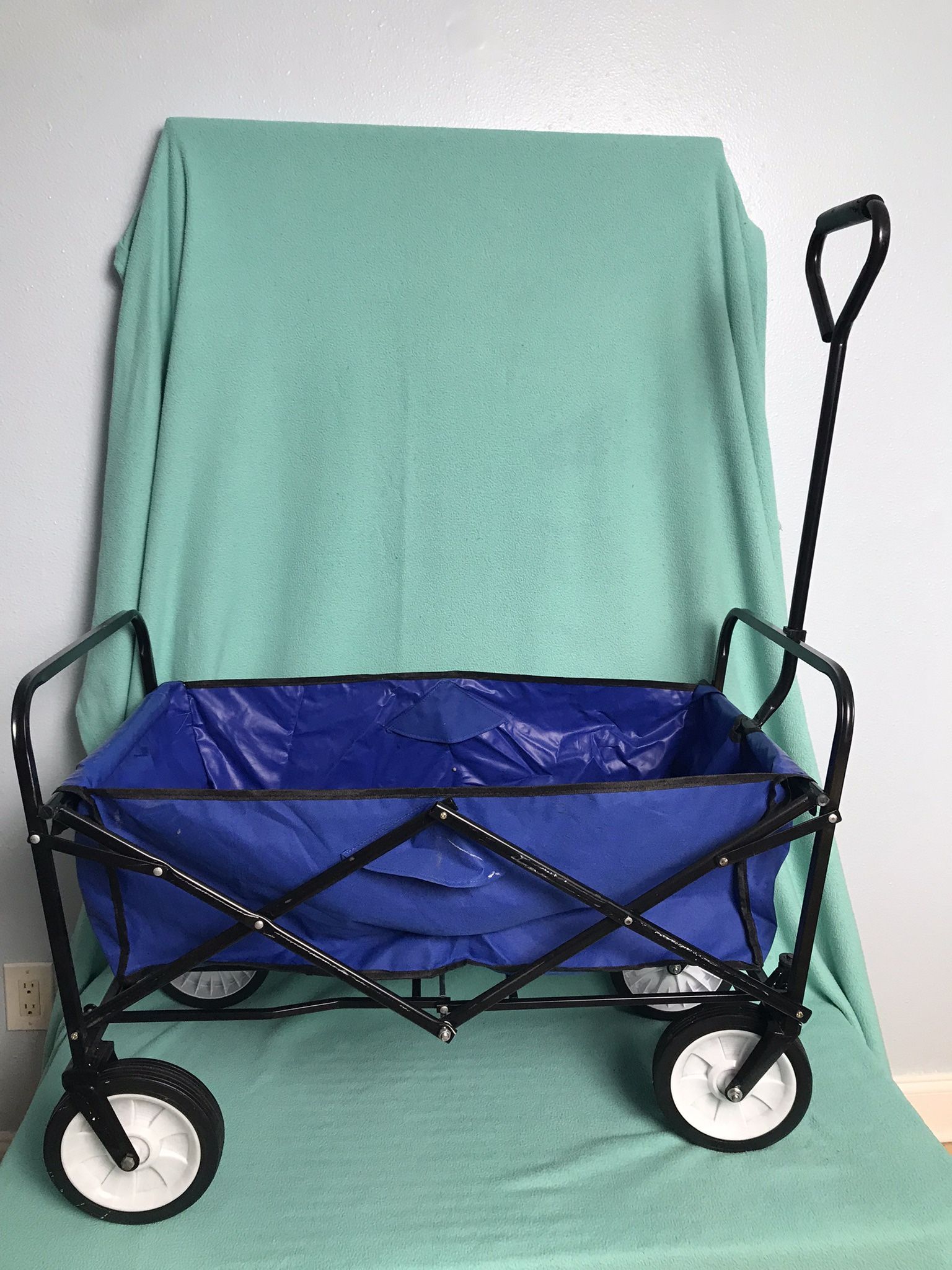 Collapsing Folding Wagon Rolling Cart for Sale in Sarasota, FL - OfferUp