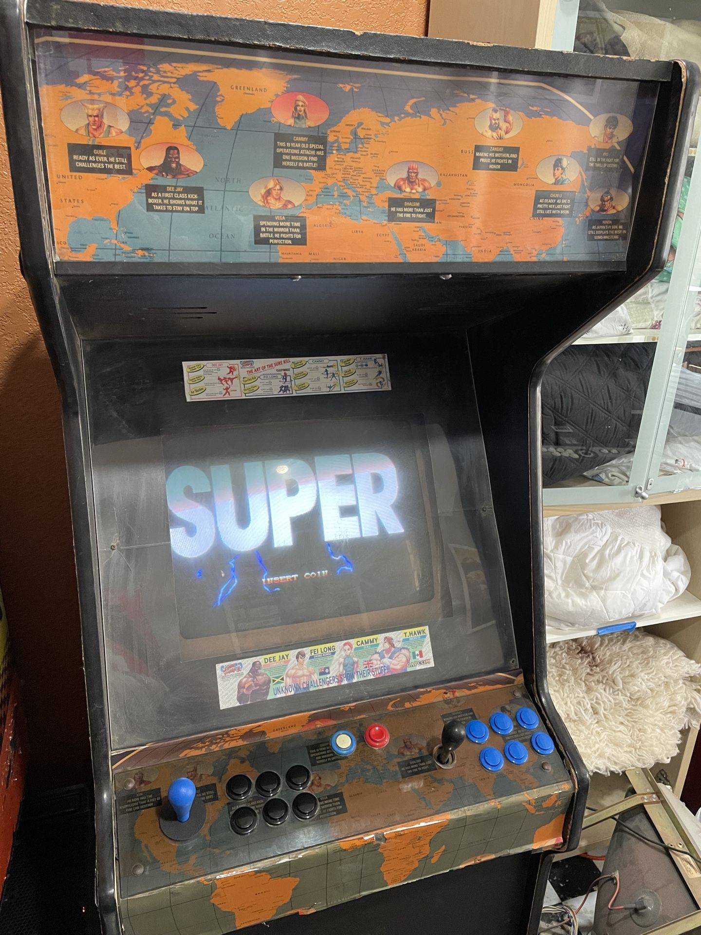 Super Street Fighter 2 Arcade Cabinet for Sale in Santa Clarita, CA ...