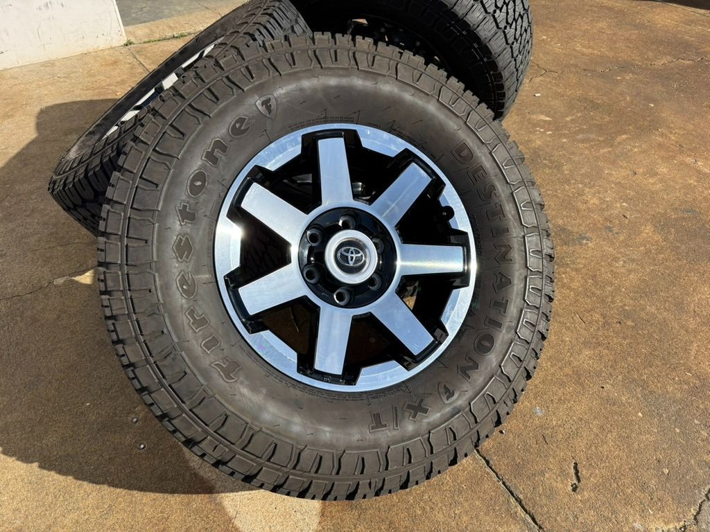 33" tires 17” oem Toyota 4Runner TRD TRAIL rims Firestone AT LT285 ...