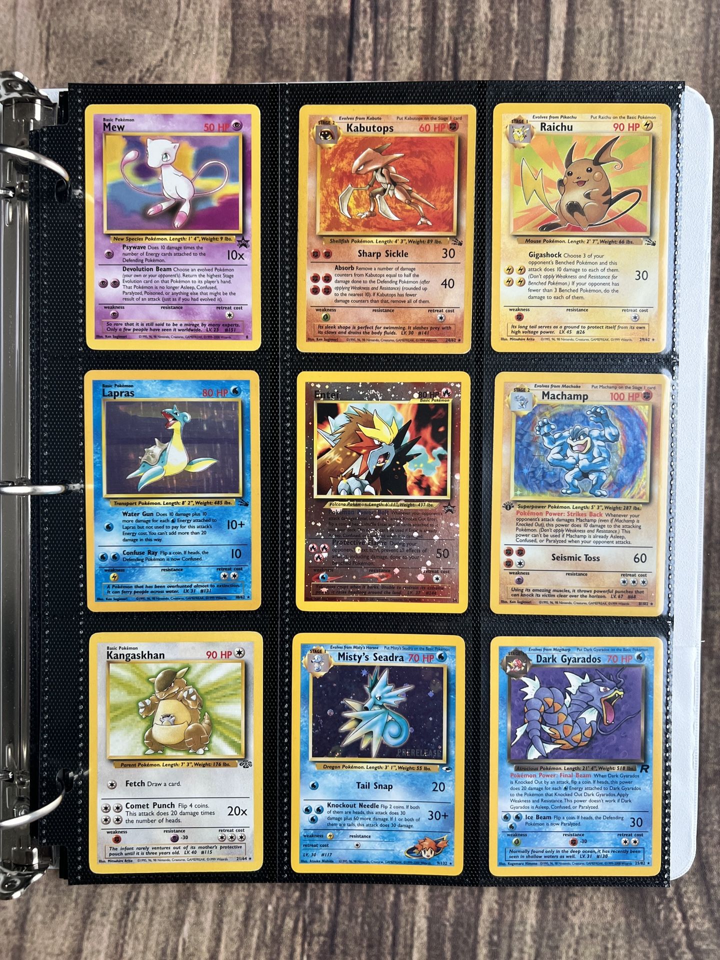Pokemon Cards VINTAGE Rare Collection lot binder Holo WOTC 1999 Era for Sale in Menifee, CA ...