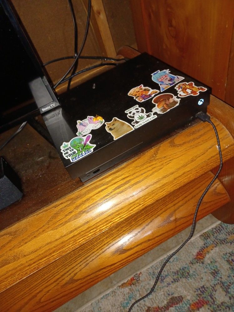 My Black Xbox One X For 175(Stickers Will Be Removed) for Sale in Mount ...