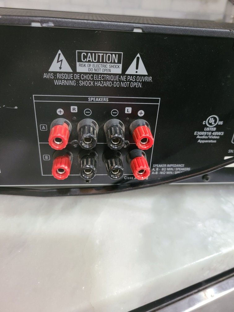 Insignia NS-R2001 Stereo receiver 100W per channel, phono input for ...