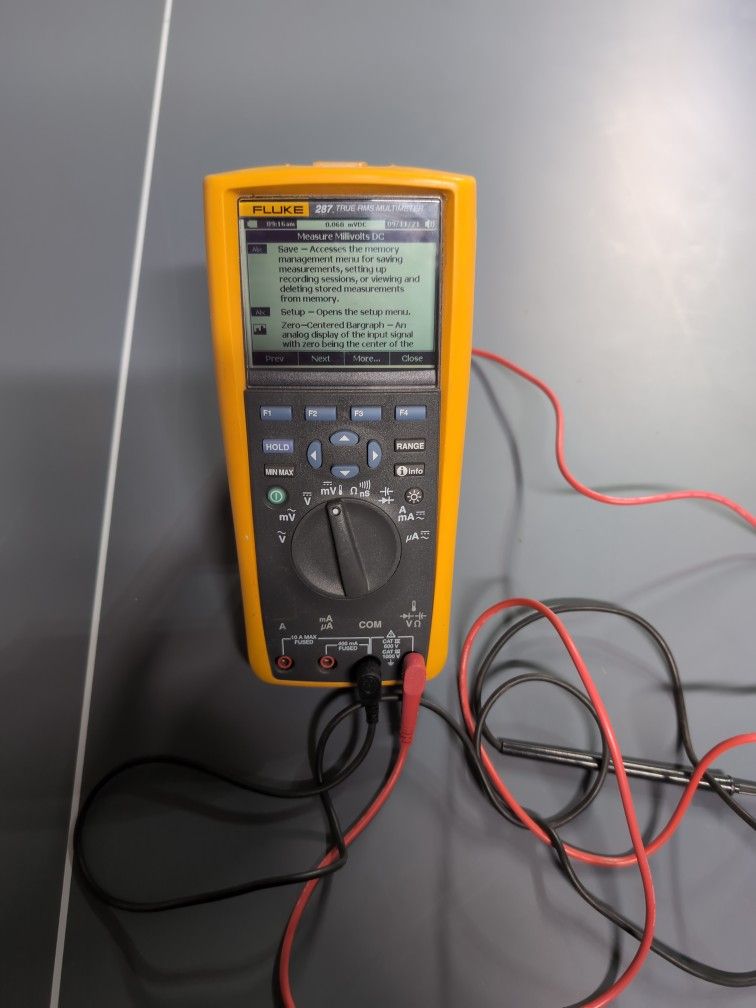 FLUKE 287 TRUE-RMS Electronics Logging Multimeter for Sale in Manteca ...