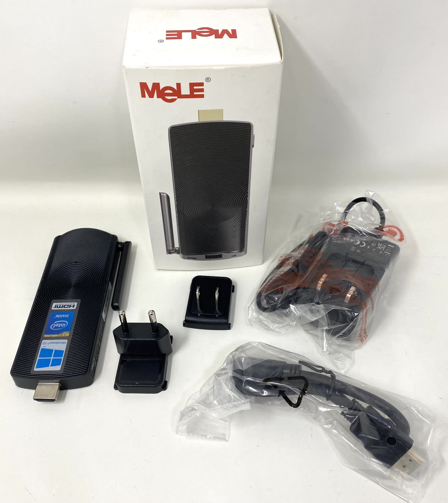 MeLE PCG02 GLE Fanless Mini PC Stick Windows 10 Pro J4125 8GB 128GB US ...