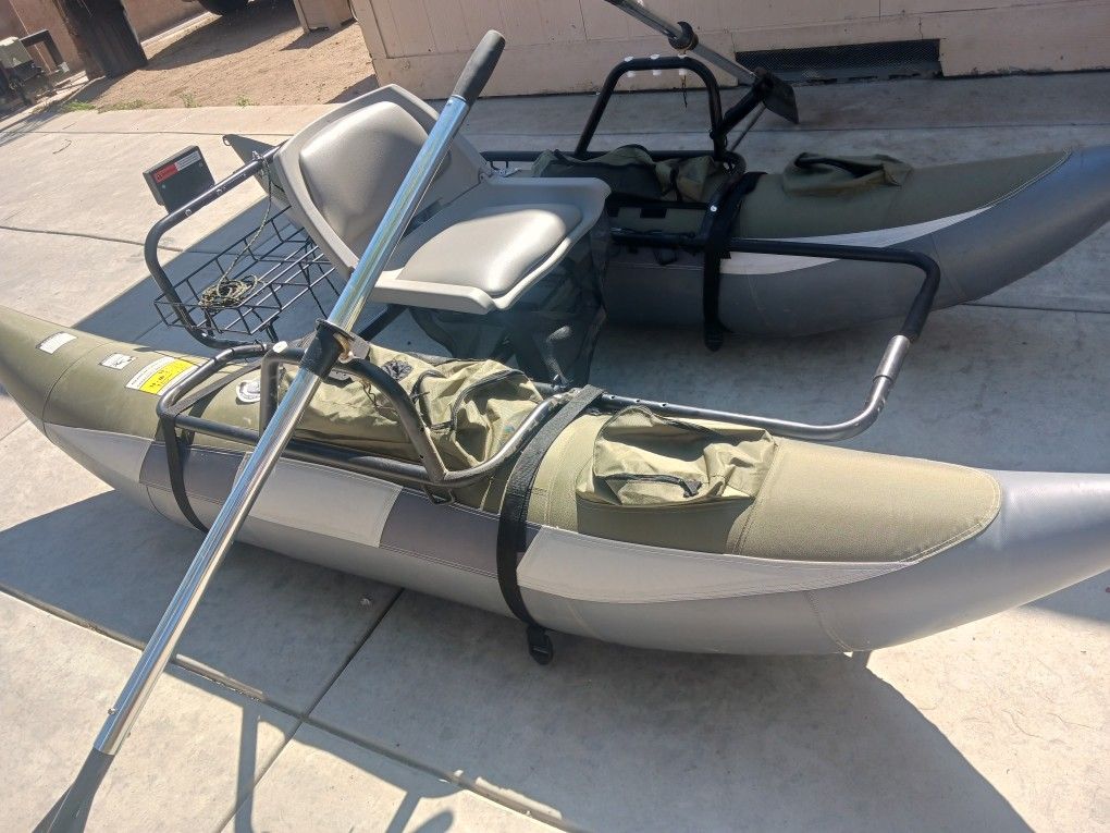Inflatable Pontoon Boat (CASH OR Trade For Wheels For Nissan Truck) for ...