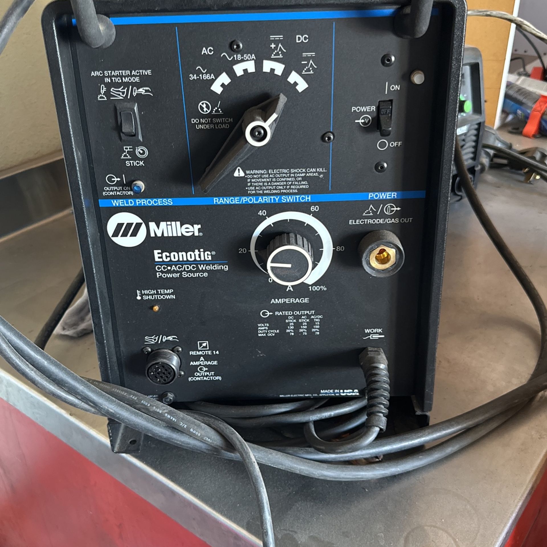 Miller Tig Welder
