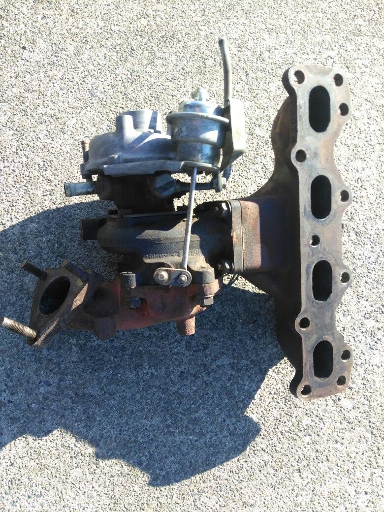 Mazda 323 GT & GTX B6T JDM Turbo and Manifold complete setup for Sale ...