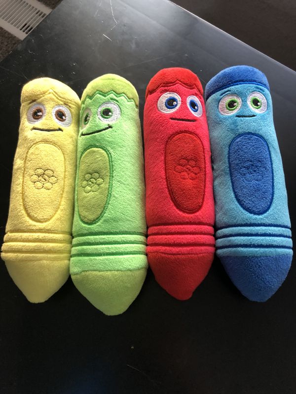 Color Crew! Talking plush lovable crayons from baby’s first! for Sale ...