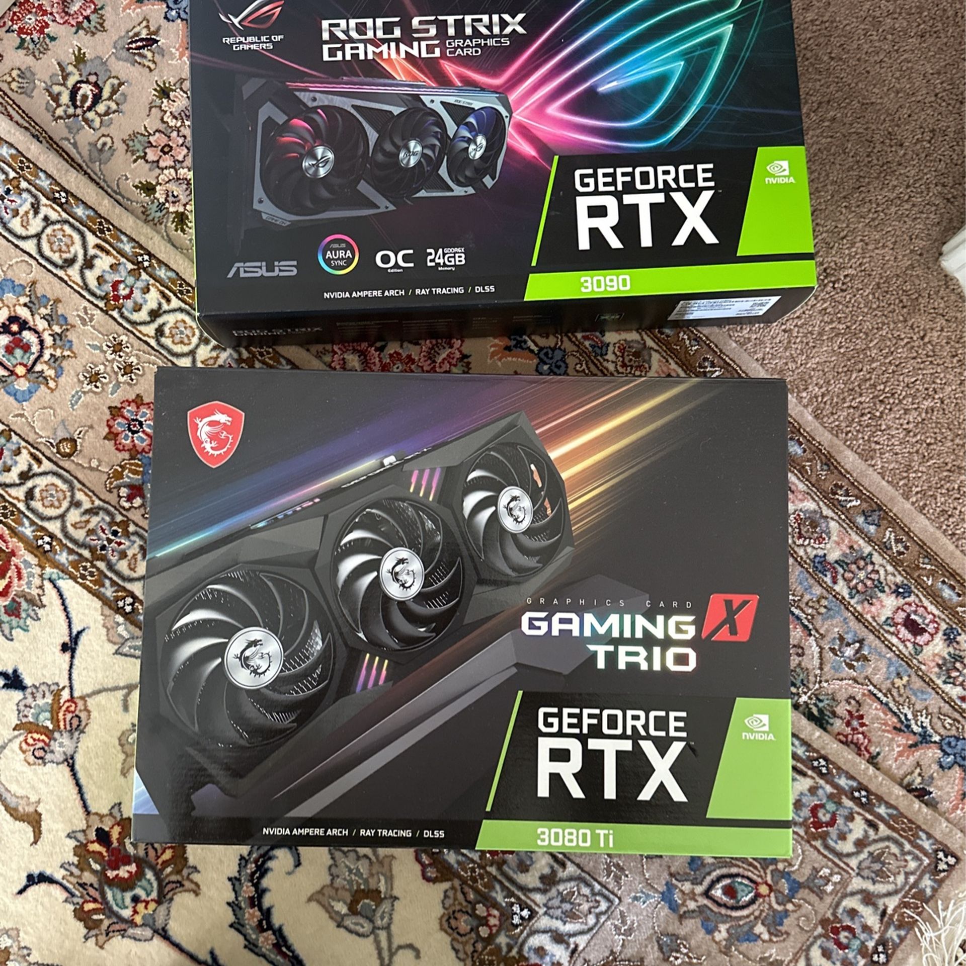 Gaming / Mining Rigs-4 NVIDIA GPU - 3 Of 3080-Ti And 1 Of 3090 for Sale ...