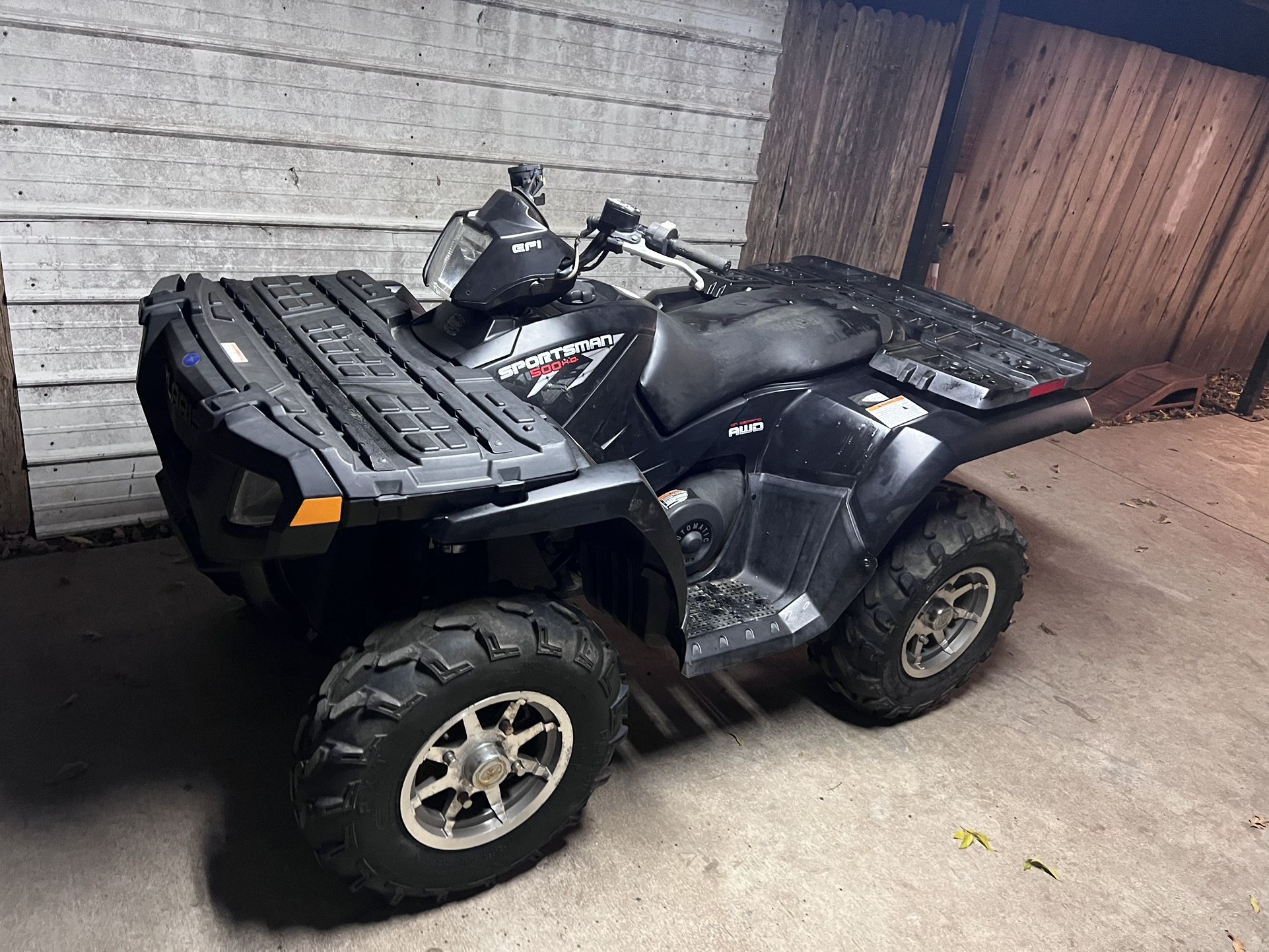 2008 Polaris Sportsman 500cc 4x4 EFI Honda Rzr UTV Kawasaki Four ...