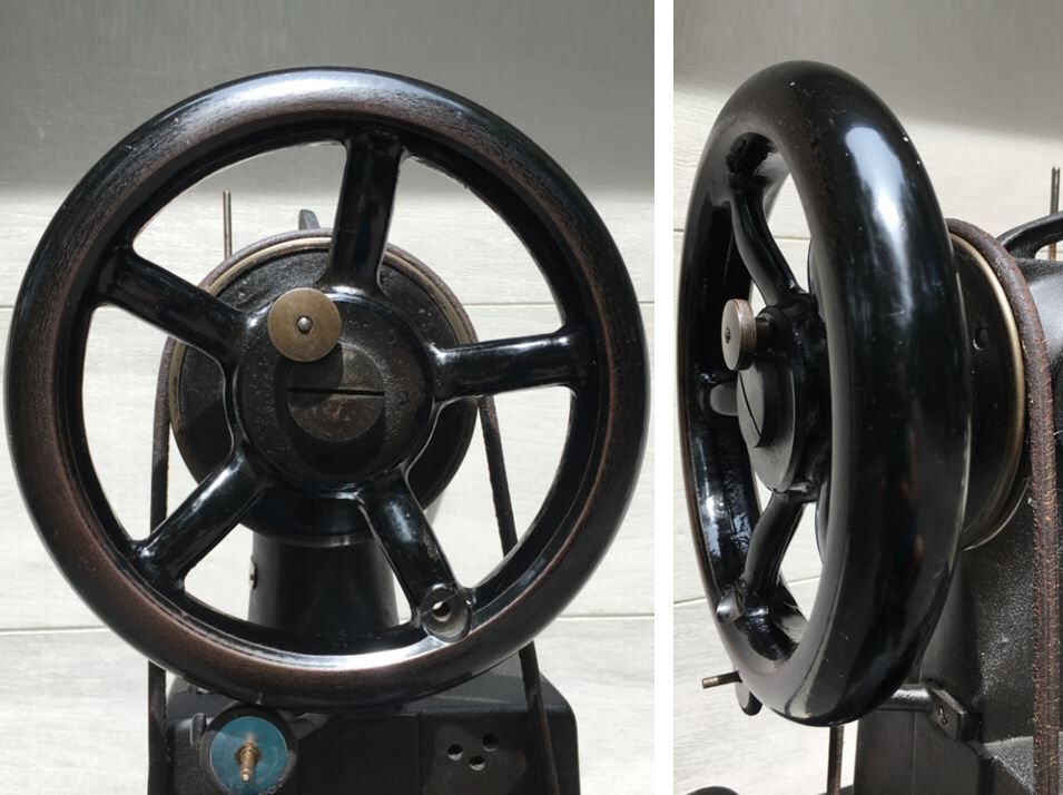 Vintage Industrial SINGER 29K71 Leather Treadle Sewing Machine for Sale ...