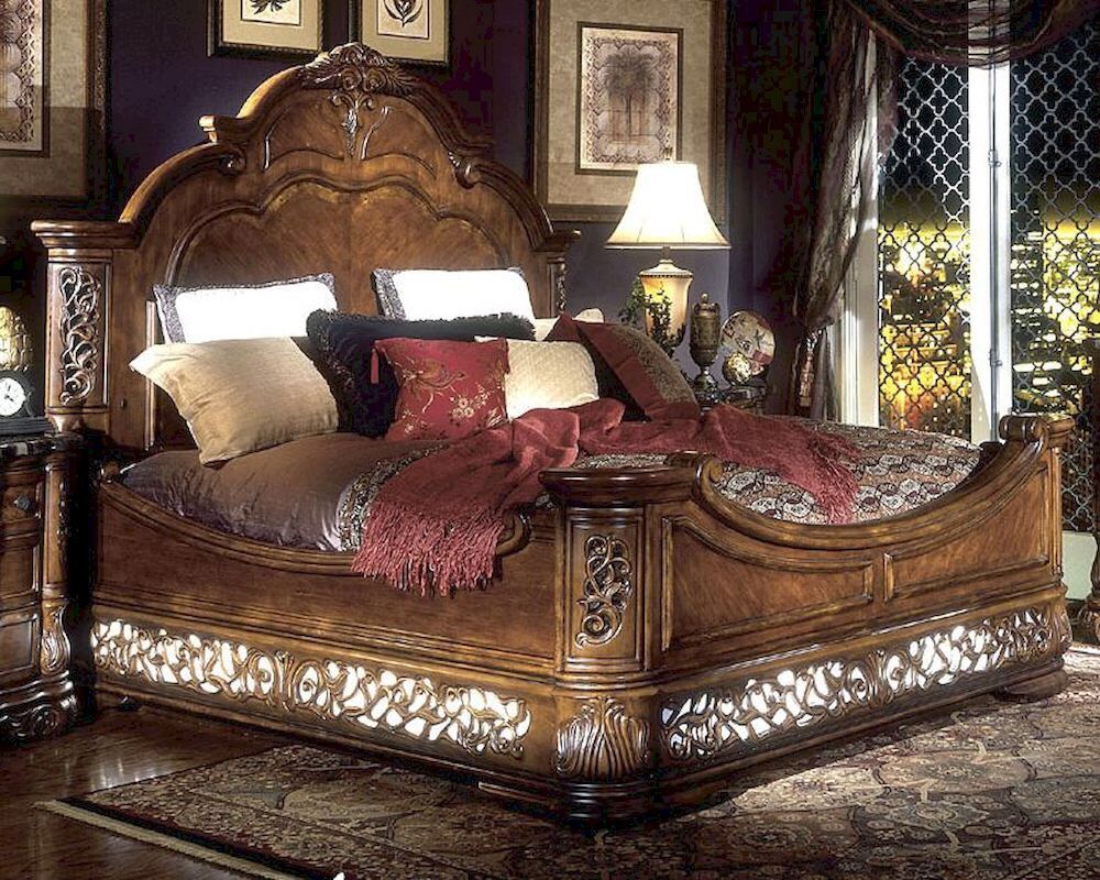 AICO by Michael Amini Excelsior series king size bedroom set for Sale ...