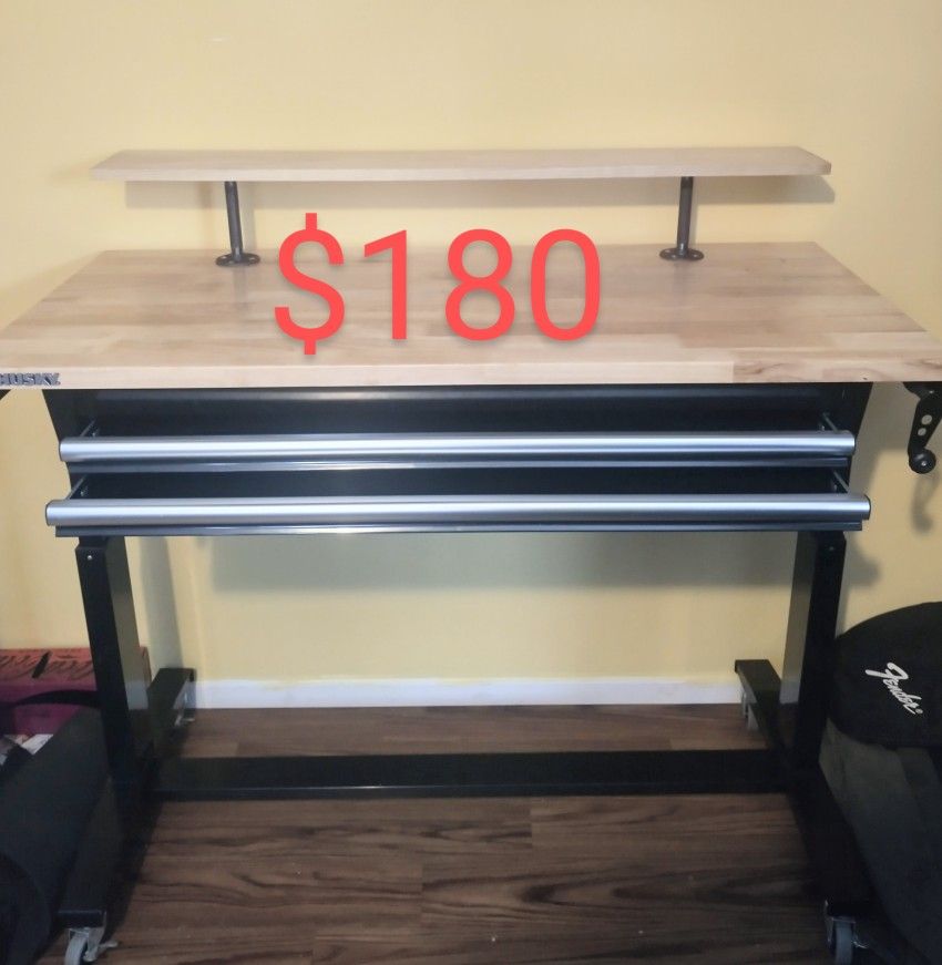 Husky Heavy Duty Adjustable Workbench Desk for Sale in University Park ...