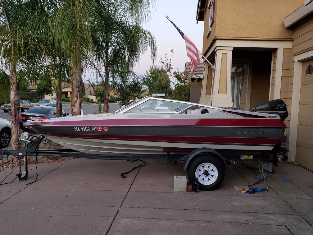 1989 Maxum 1600 XR 16ft for Sale in Elk Grove, CA - OfferUp