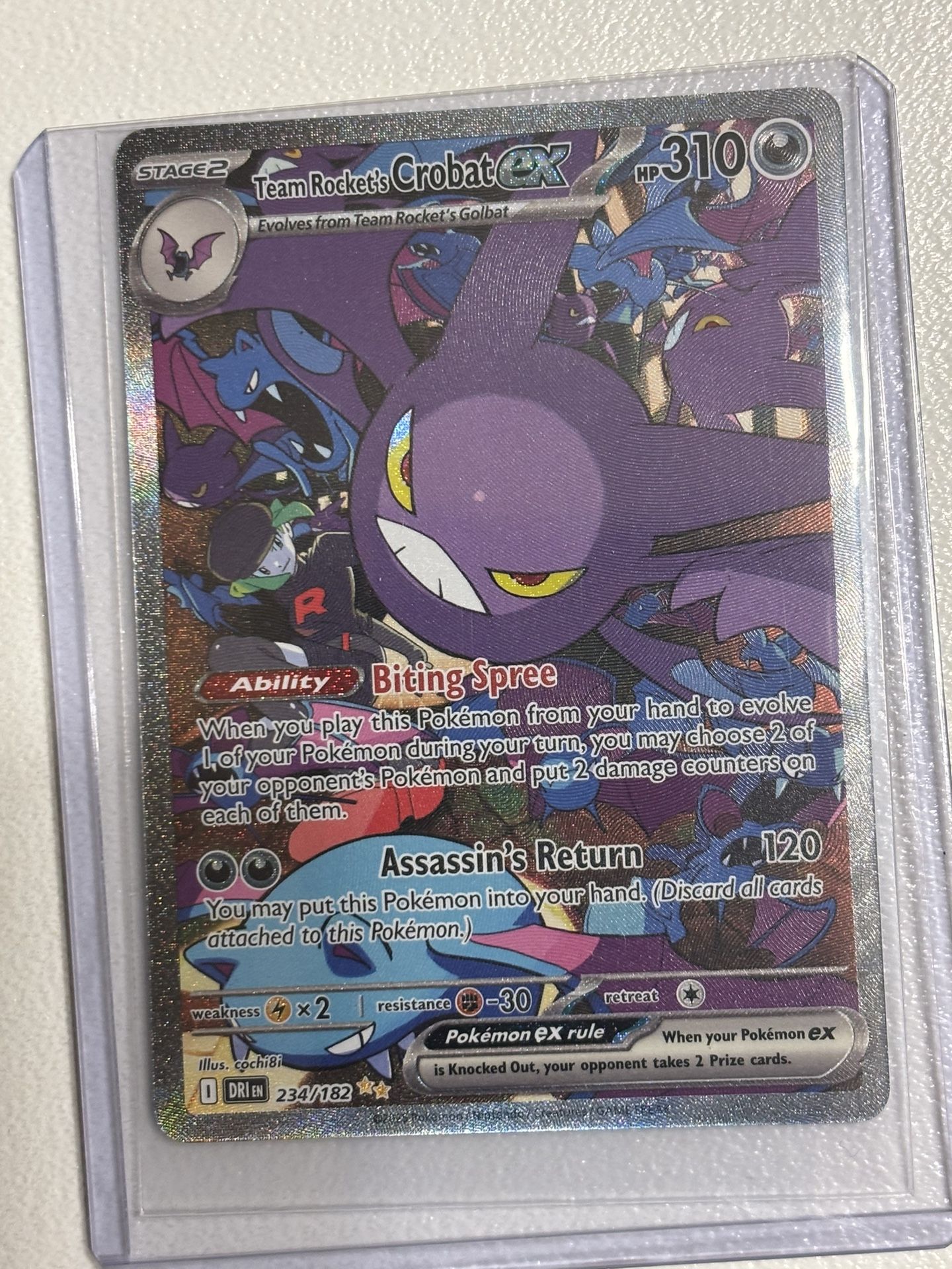 Team Rockets Crobat Ex 234/182 for Sale in San Antonio, TX - OfferUp
