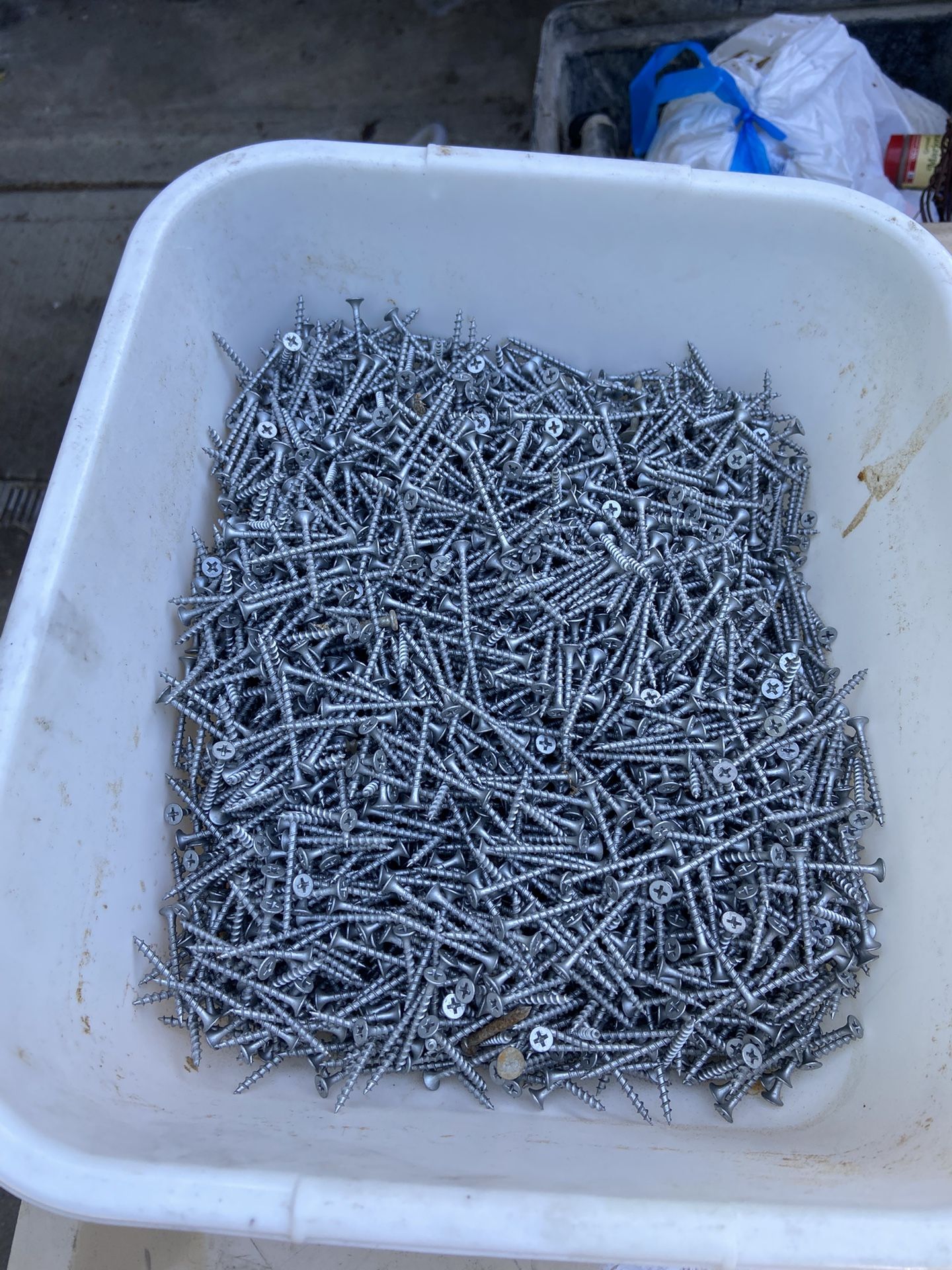 Bucket Of Screws Several Pounds for Sale in Lacey, WA - OfferUp