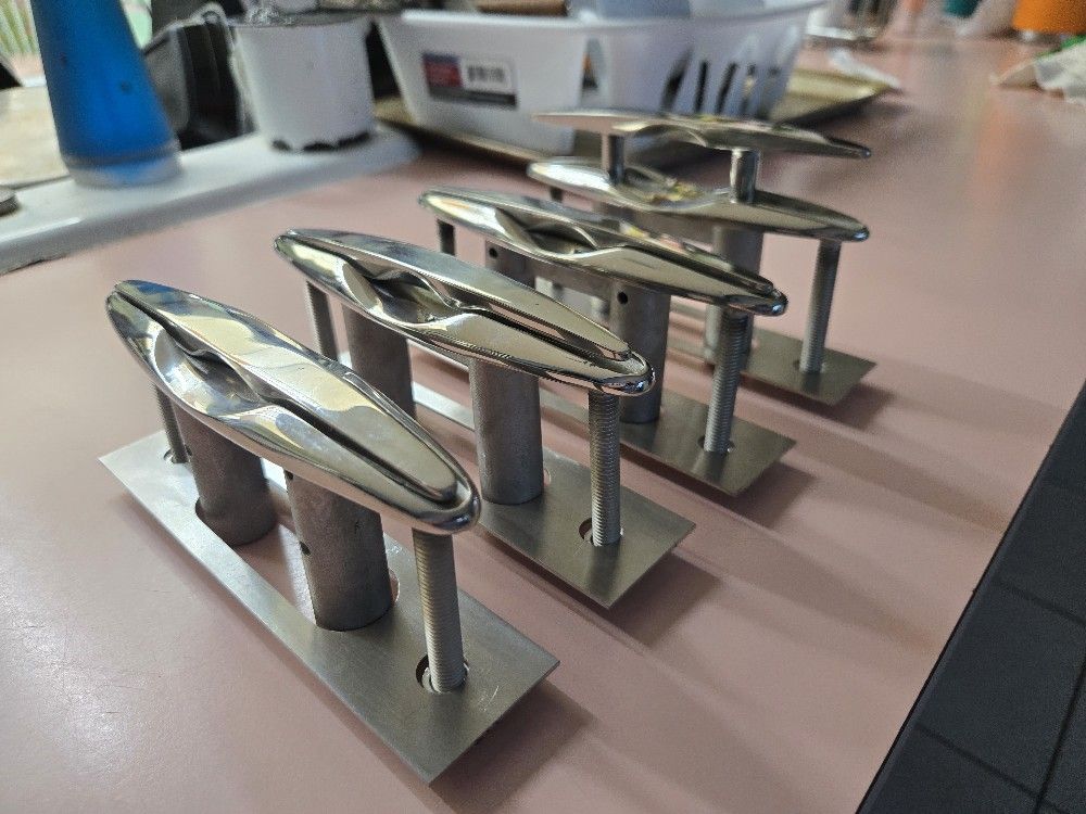Boat Stainless Steel Flush Cleats for Sale in Hollywood, FL - OfferUp