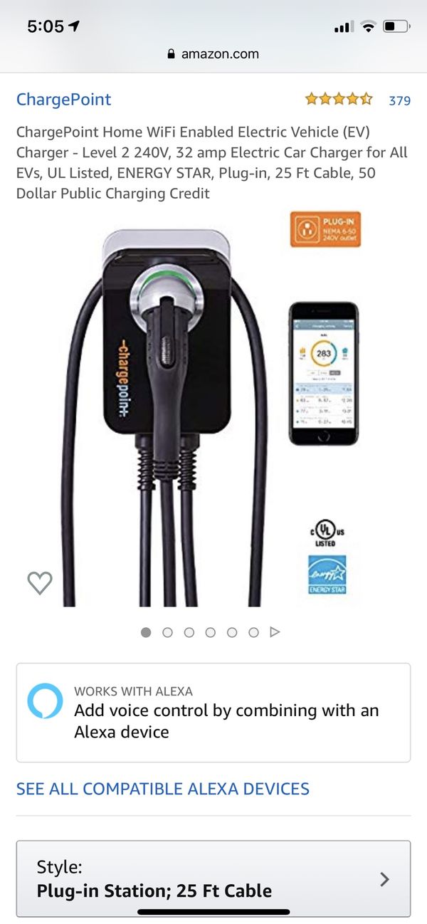 ChargePoint Level 2 Home Charger Brand New In Box For Sale In Norwalk chargepoint-level-2-home-charger-brand-new-in-box-for-sale-in-norwalk
