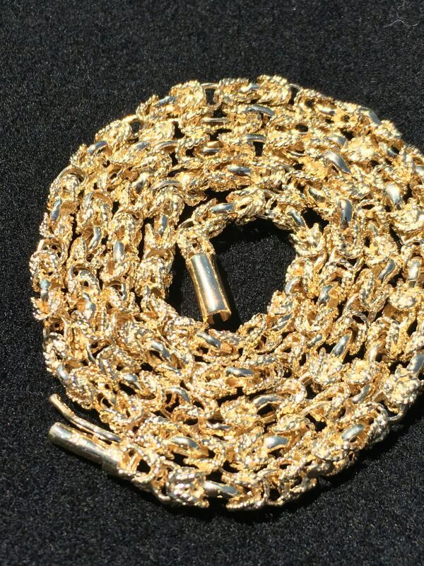 14k Gold Turkish Rope Style Chain for Sale in Glendale, AZ - OfferUp