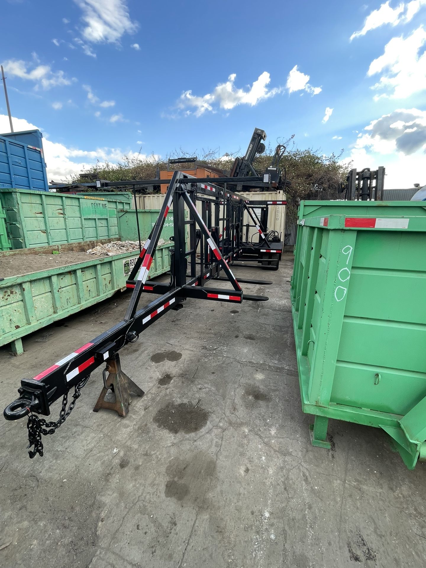 3 Yard Dumpster Trailer Delivery Unit for Sale in Lake View Terrace, CA ...