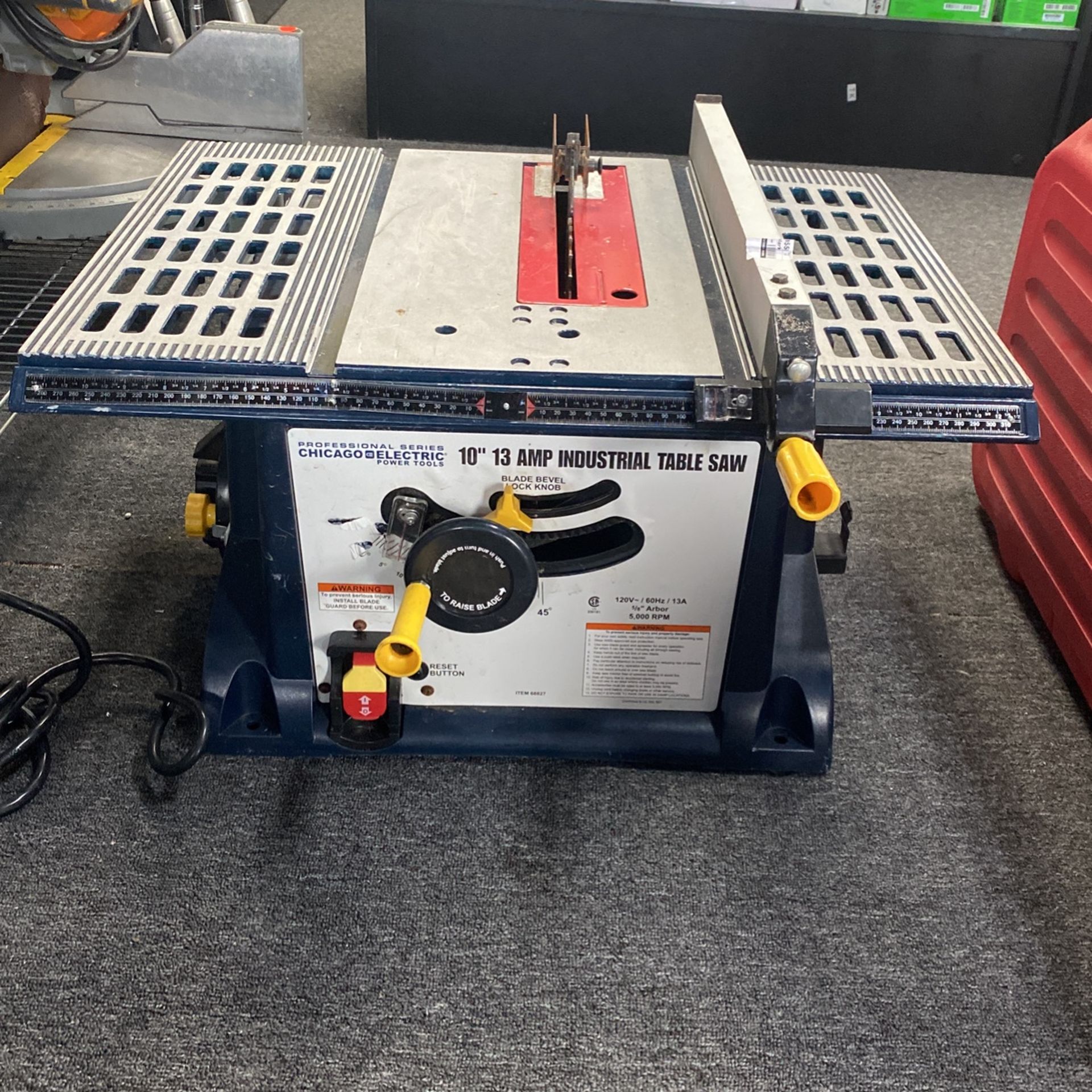 Industrial Table Saw Chicago Electric Pro Series for Sale in Pompano ...