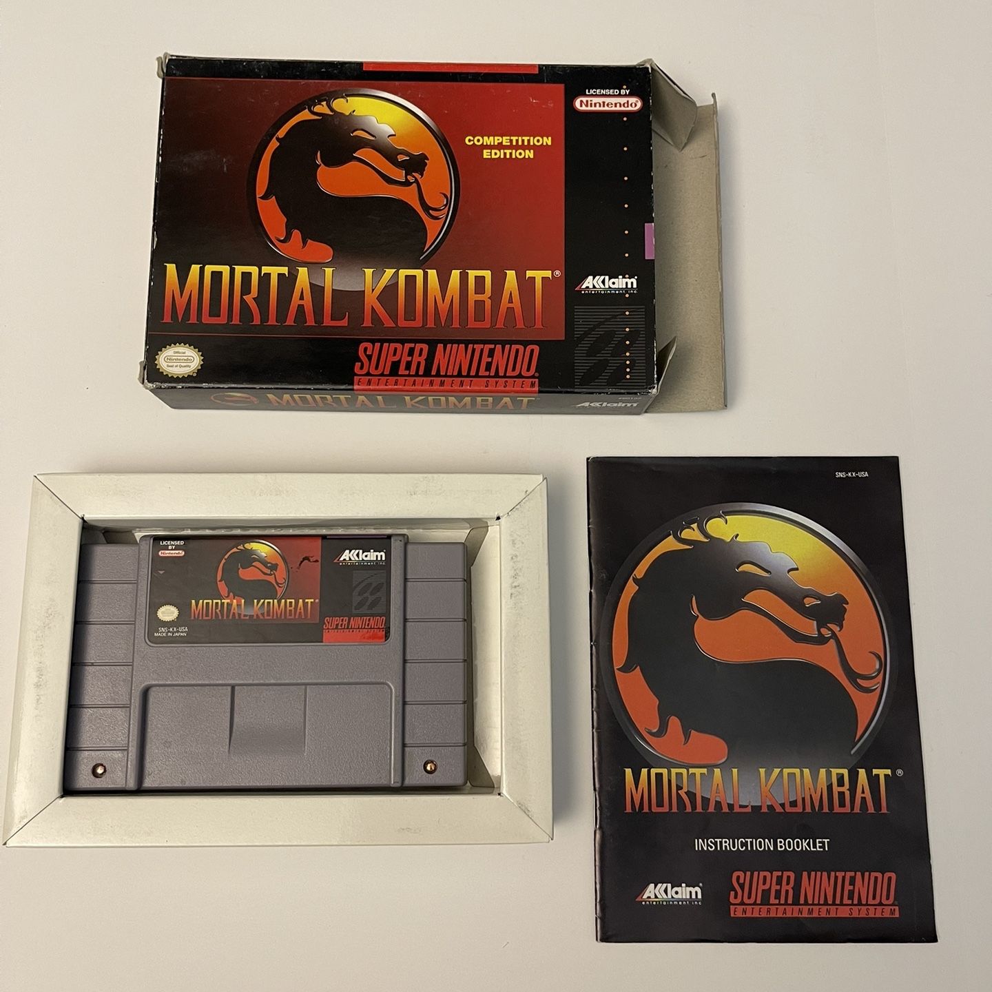 Mortal Kombat Super Nintendo