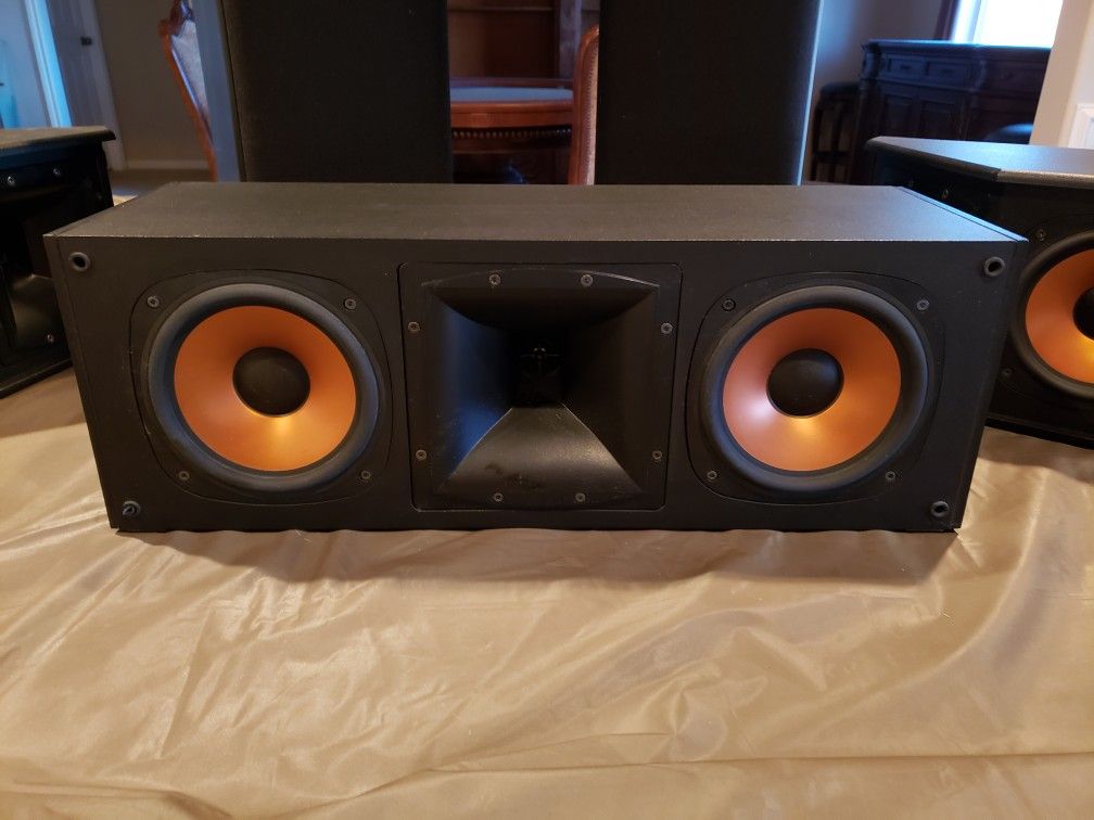Klipsch RF3 RB3 RC3 RS3 - 7 Speakers Surround Sound for Sale in Cypress ...