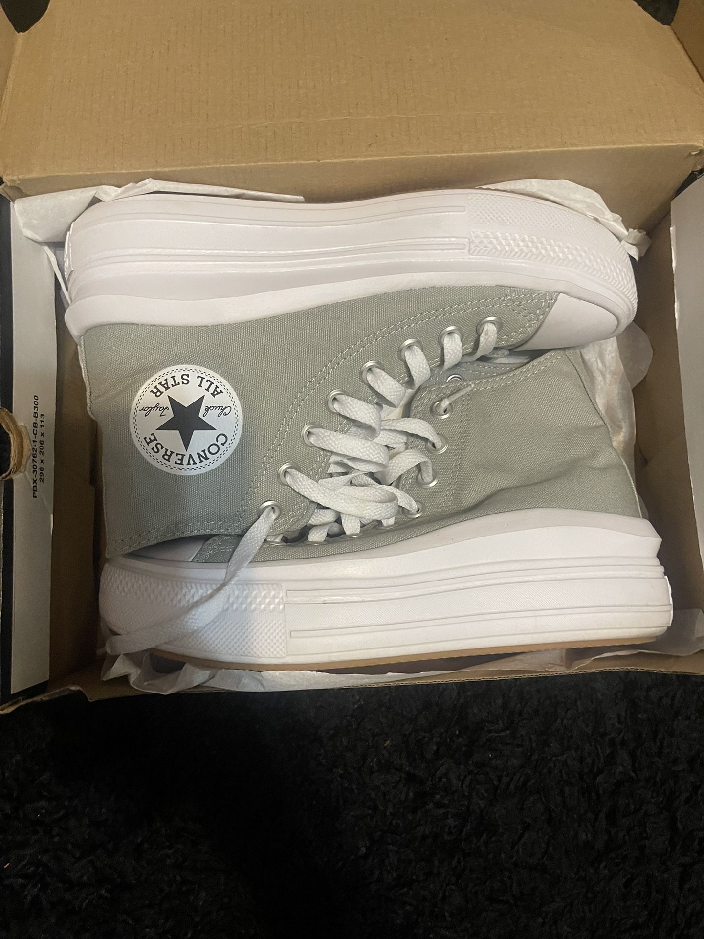 grey platform converse || size 7 || for Sale in Vancouver, WA - OfferUp