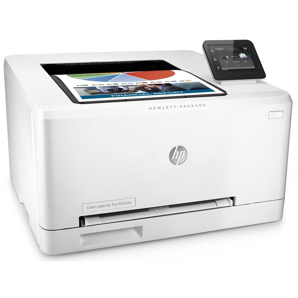 HP Color LaserJet Pro M252DW Wireless Duplex Color Laser Printer for ...