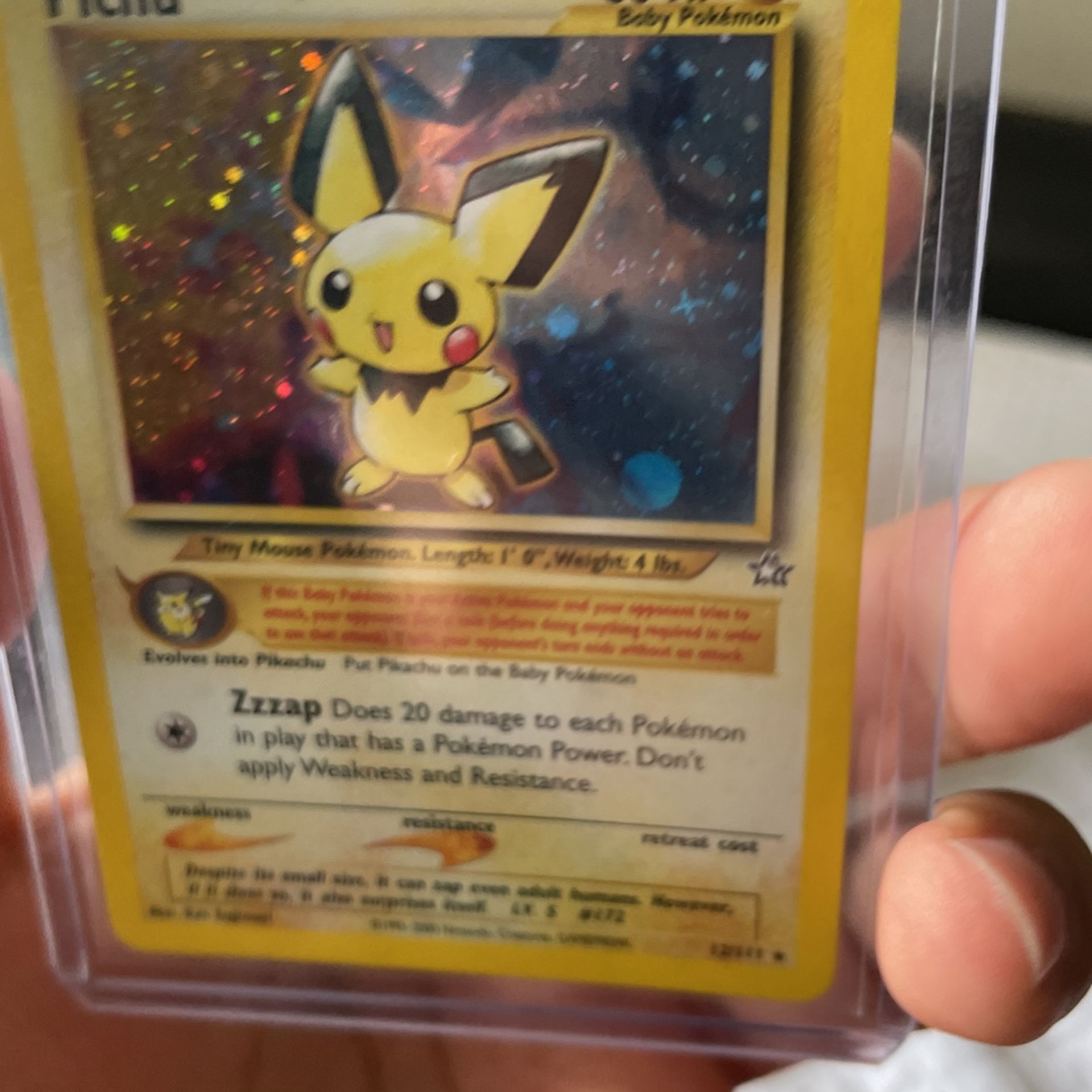 Pichu Card