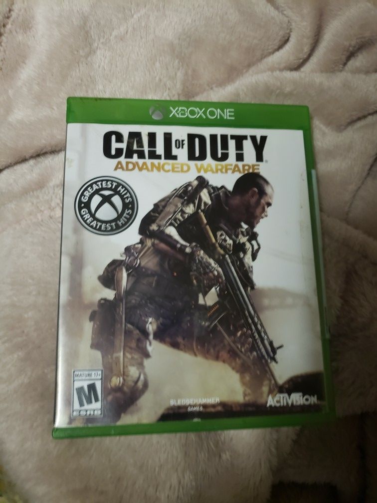 Xbox One Call Of Duty Advanced Warfare Box