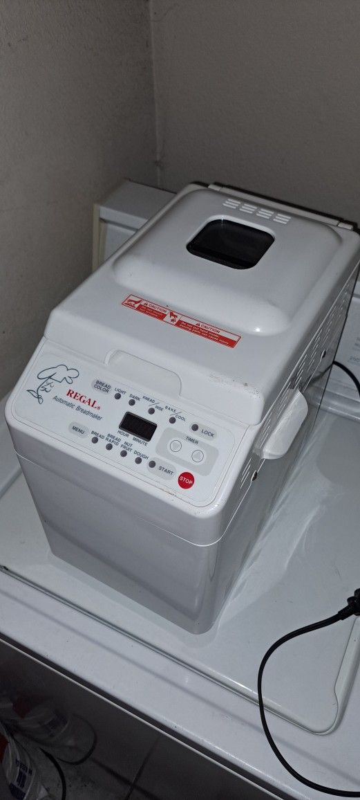 Regal Automatic Bread Maker for Sale in San Bernardino, CA - OfferUp
