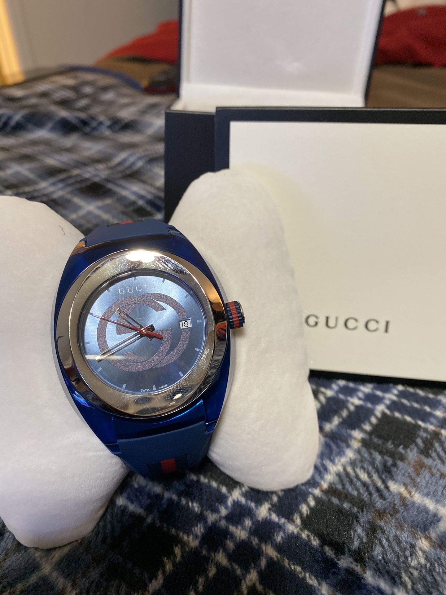 Royal Blue Gucci Watch for Sale in Denver, CO - OfferUp