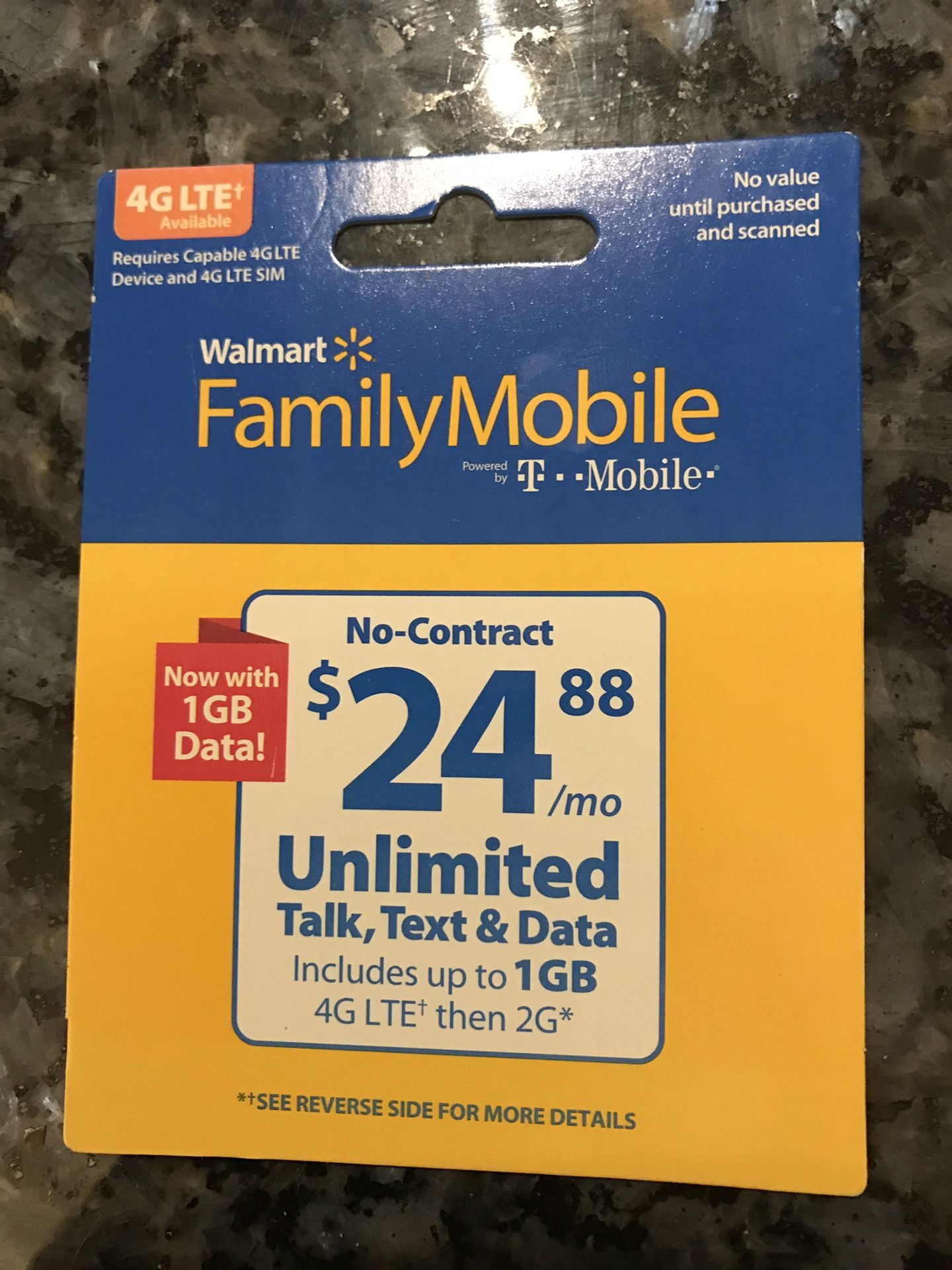 CELL PHONE CARD WALMART FAMILY PLAN!!!!Brand new!! for Sale in Tamarac ...