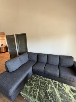 Living Spaces Lucy Grey Sectional for Sale in Los Angeles CA OfferUp