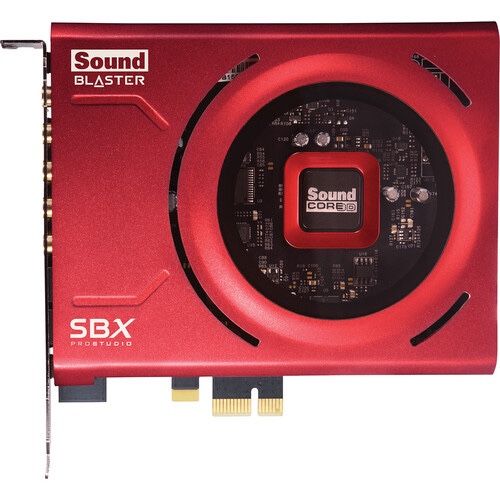 Creative Sound Blaster PCIe Sound Card – SBX Pro Studio (Great ...