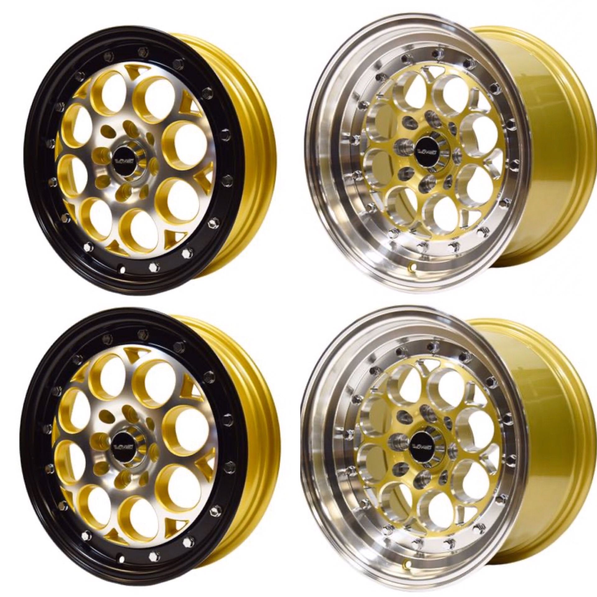 VMS Racing Drag Track Wheels 15x3.5 skinnies and 15x8 Rims 4x100 4x114 ...