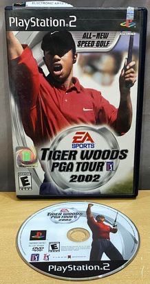 PS2 Sony PlayStation 2 Tiger Woods PGA Tour 2002 Golf Video Game for ...