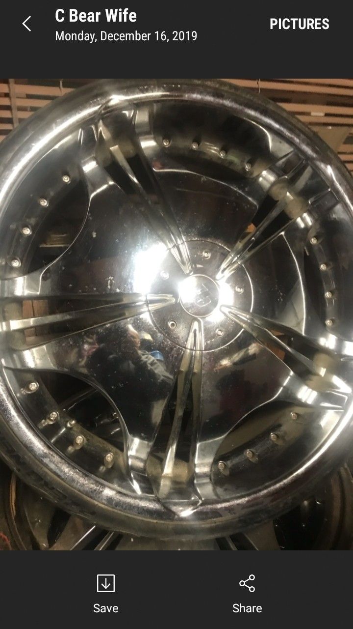 24 inch rims fits Dodge Charger and Chrysler 300 for Sale in Fresno, CA ...
