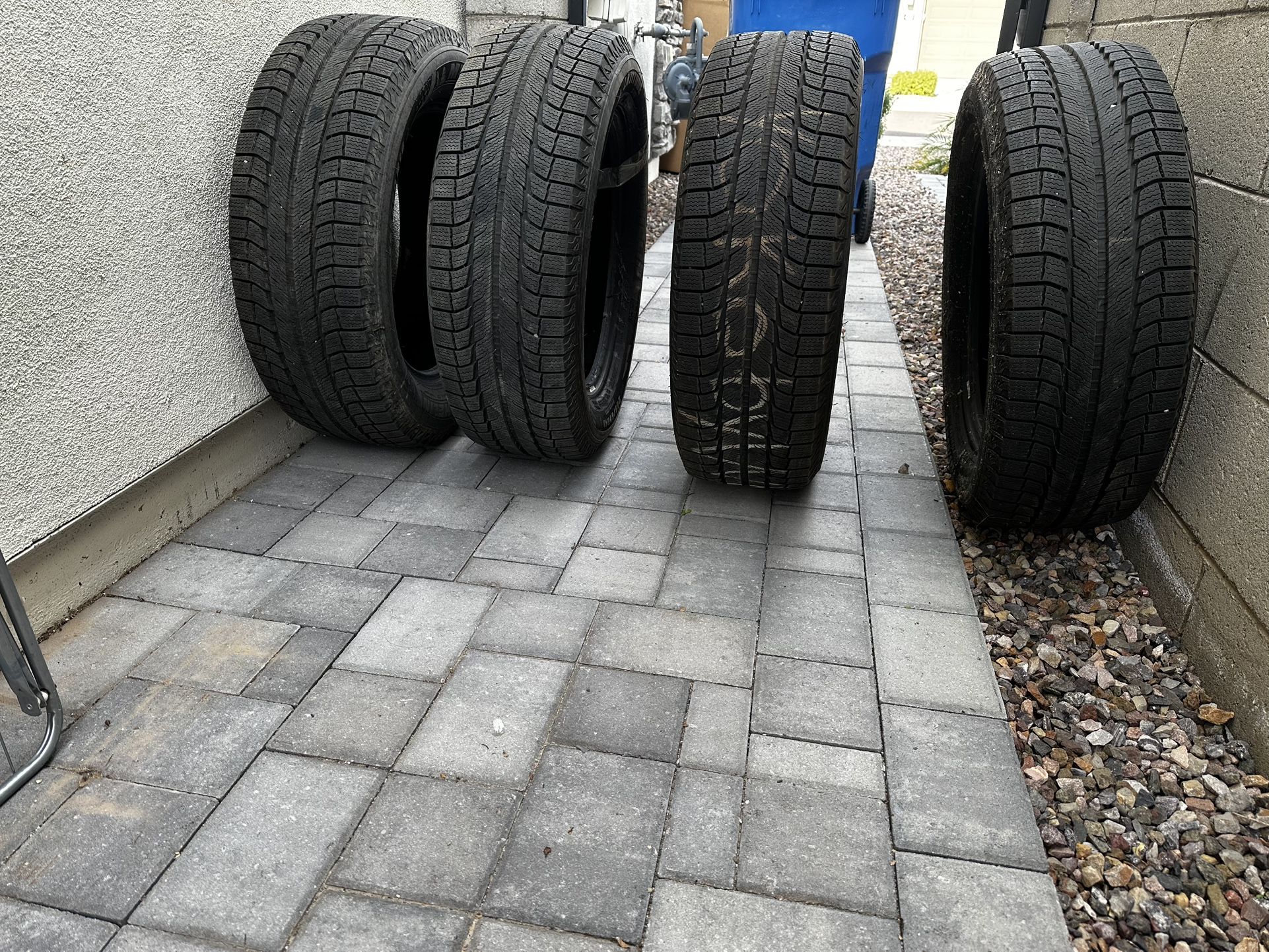 Barely used Michelin winter tires for Toyota Highlander 245/60R18 for ...