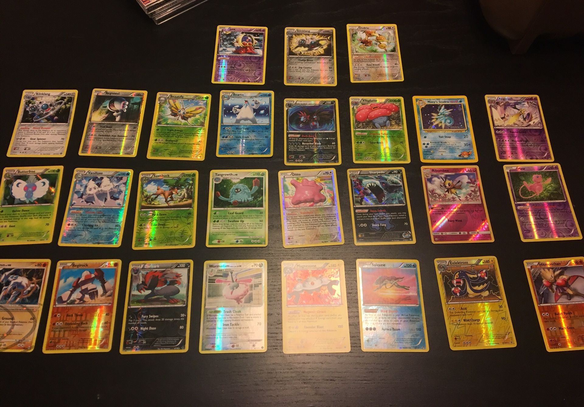 27 rare holo shiny pokemon cards awesome gift ! Hard to find cards for ...
