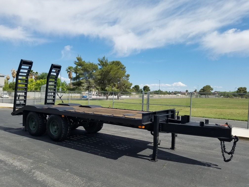 2007 10 ton Terex Load King Holden M322 LT equipment trailer tag ...