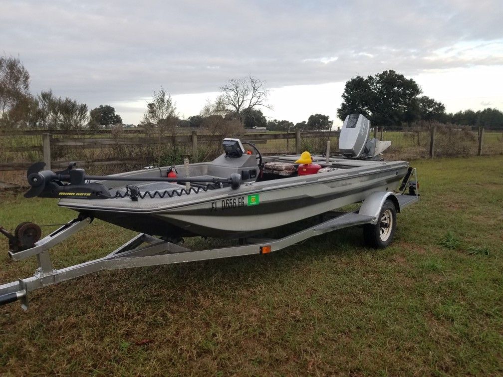 Glass Stream Bass Boat for Sale in Belleview, FL - OfferUp