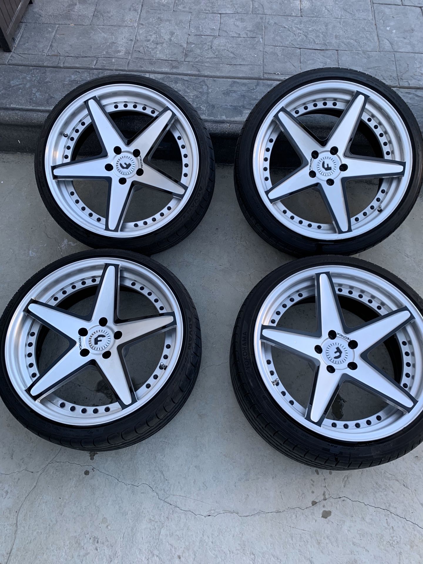 Forgiato BMW Rims 5x120 20 inch brand new yokohoma tires!!! for Sale in ...