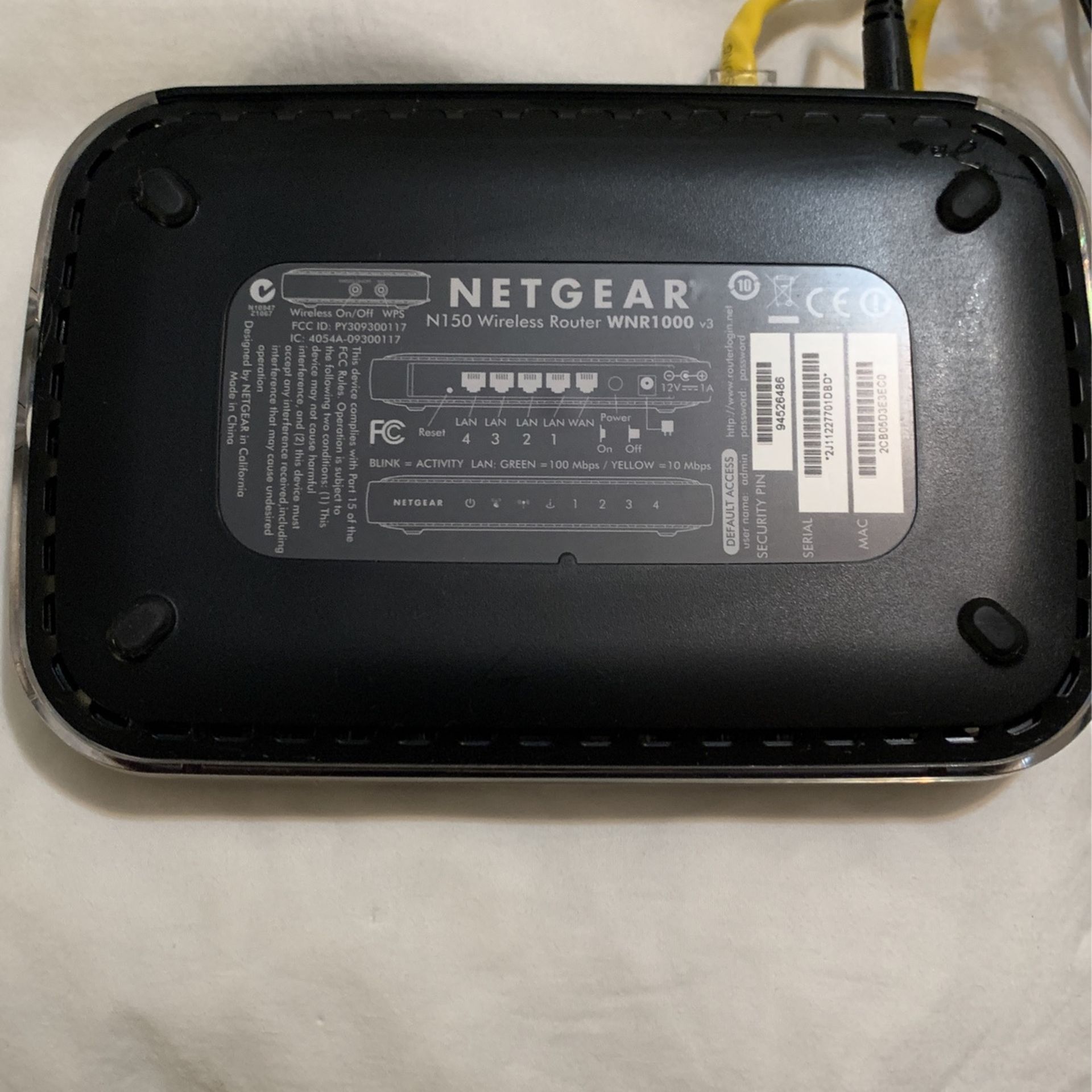 Netgear N150 Wireless Router WNR1000 v3 for Sale in Charlotte, NC - OfferUp