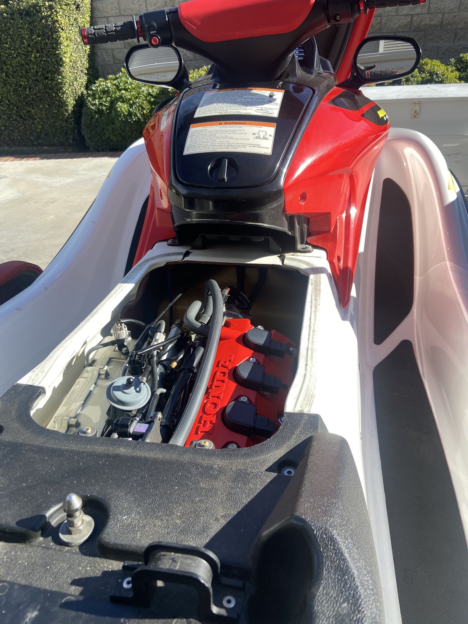 Honda Aquatrax Turbo 1200 PWC Watercraft 4 Stroke Seadoo Jetski 2 Seat ...