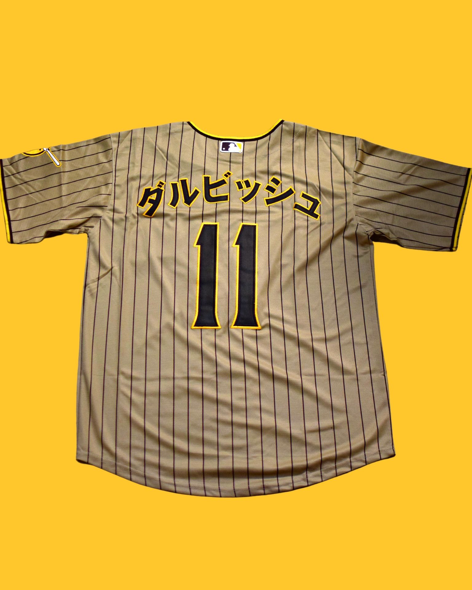 2023 Yu Darvish Japanese San Diego Padres Tan Jersey - S/M/L/XL for ...
