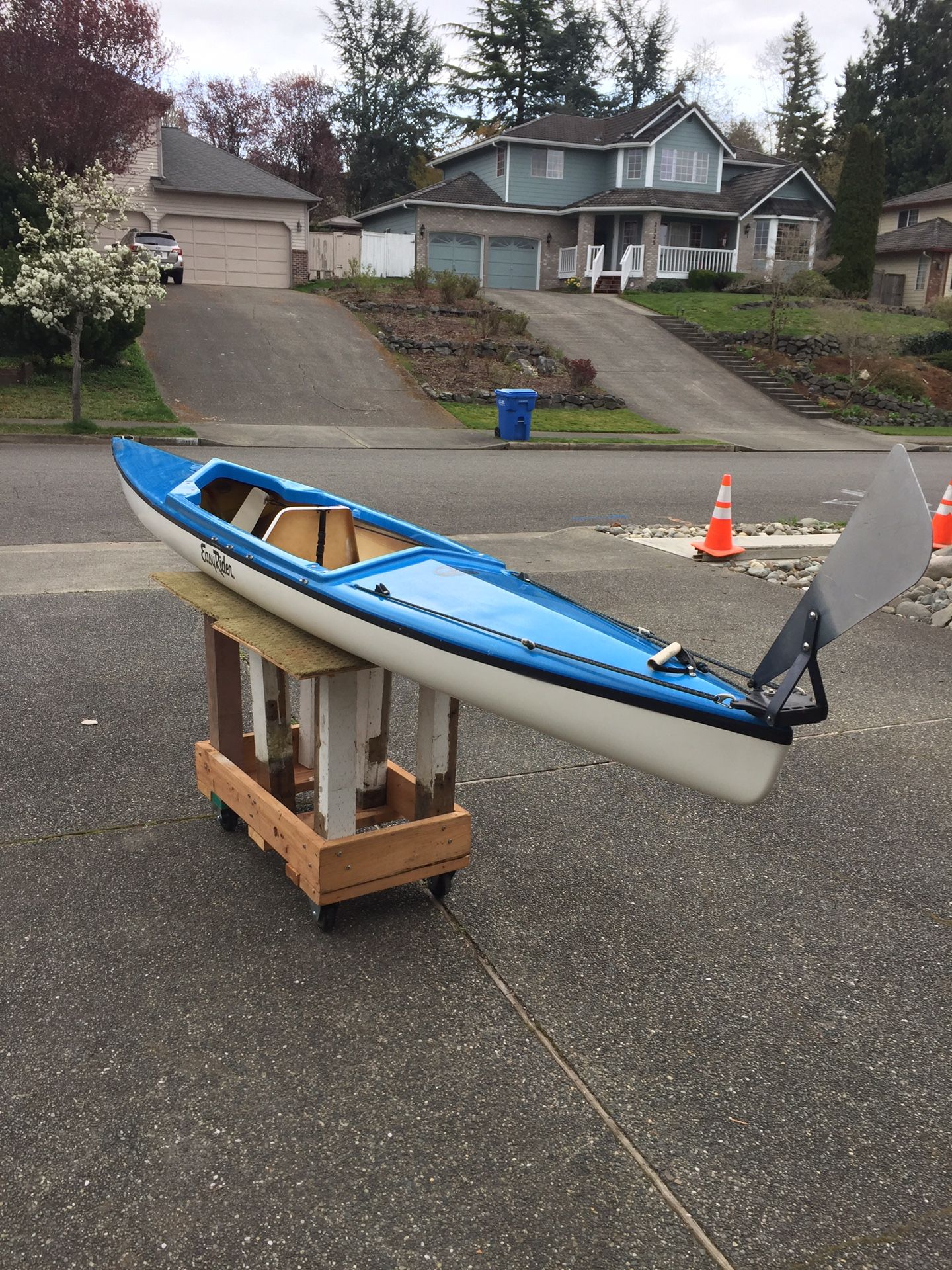 Sea Kayak - Easy Rider fiberglass for Sale in Edgewood, WA - OfferUp