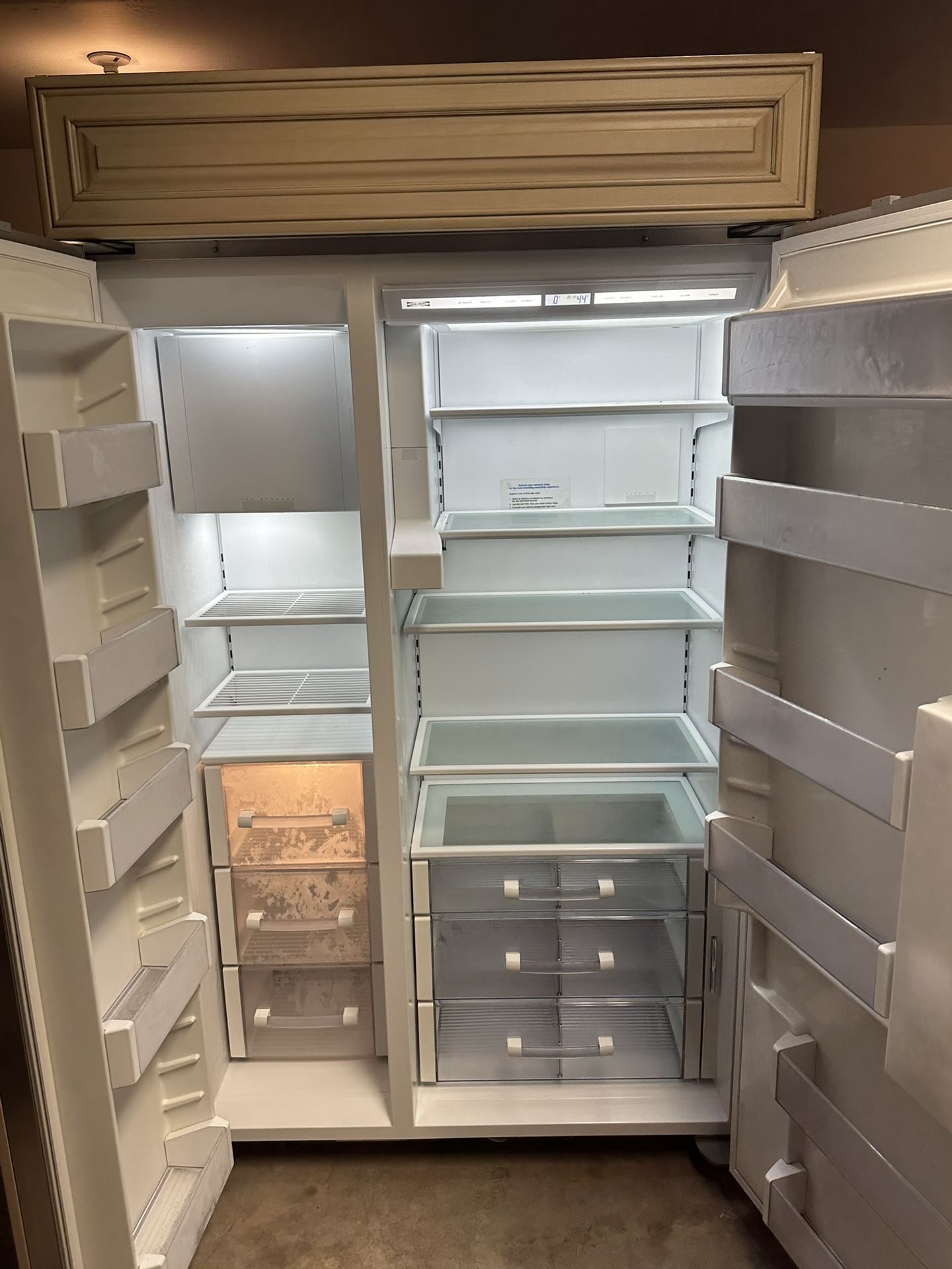 Newer BI Model Sub Zero 48” Panel Ready Refrigerator Fridge for Sale in ...