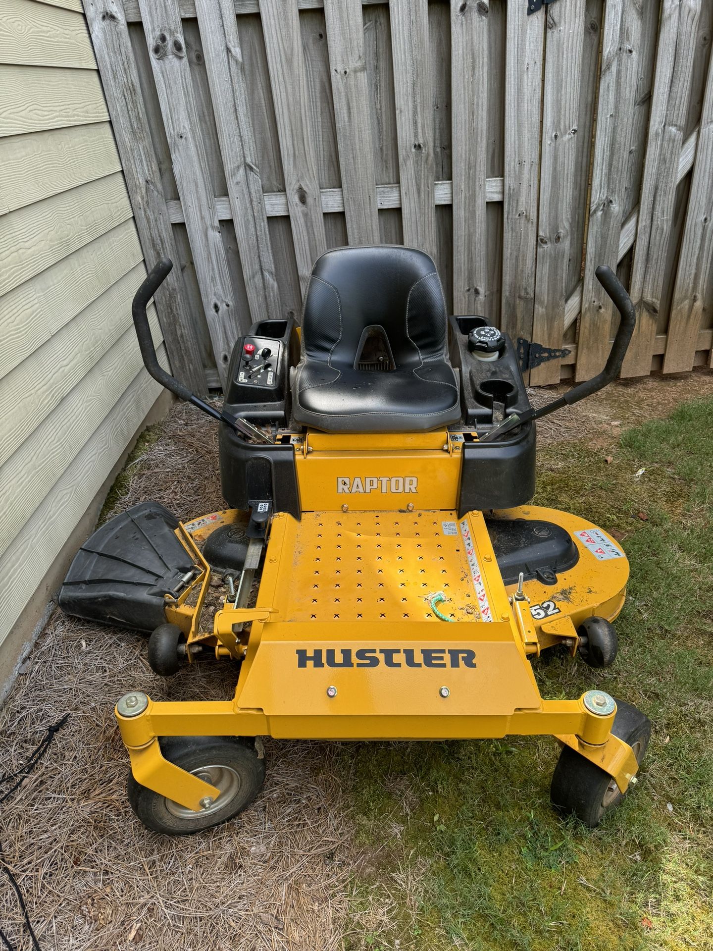 2019 Hustler Zero Turn 52 Inch With Leaf/grass Rake for Sale in Cumming ...